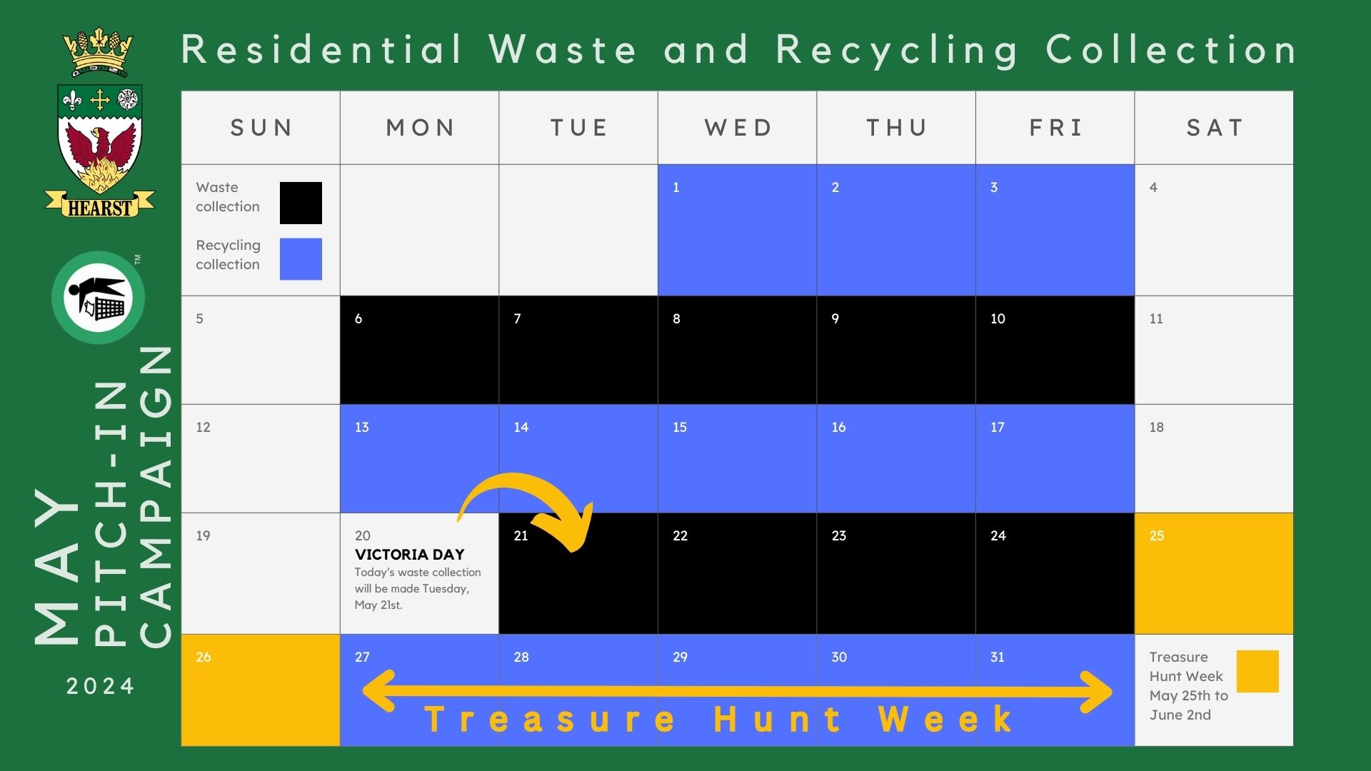 Residential Waste and Recycling Collection – Hearst